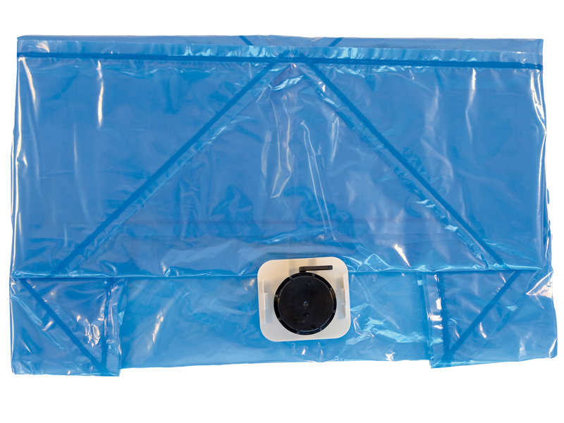 BAG-in-BOX Container Inliner 1.000 Liter 2" BSP / DN50 Ventil - EuroBox