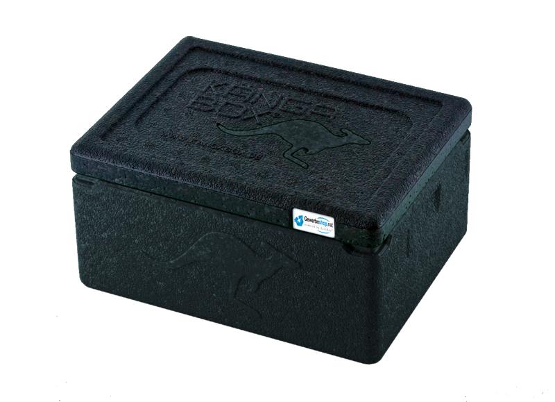 Thermobox MINI | 1,5 Liter | schwarz - EuroBox